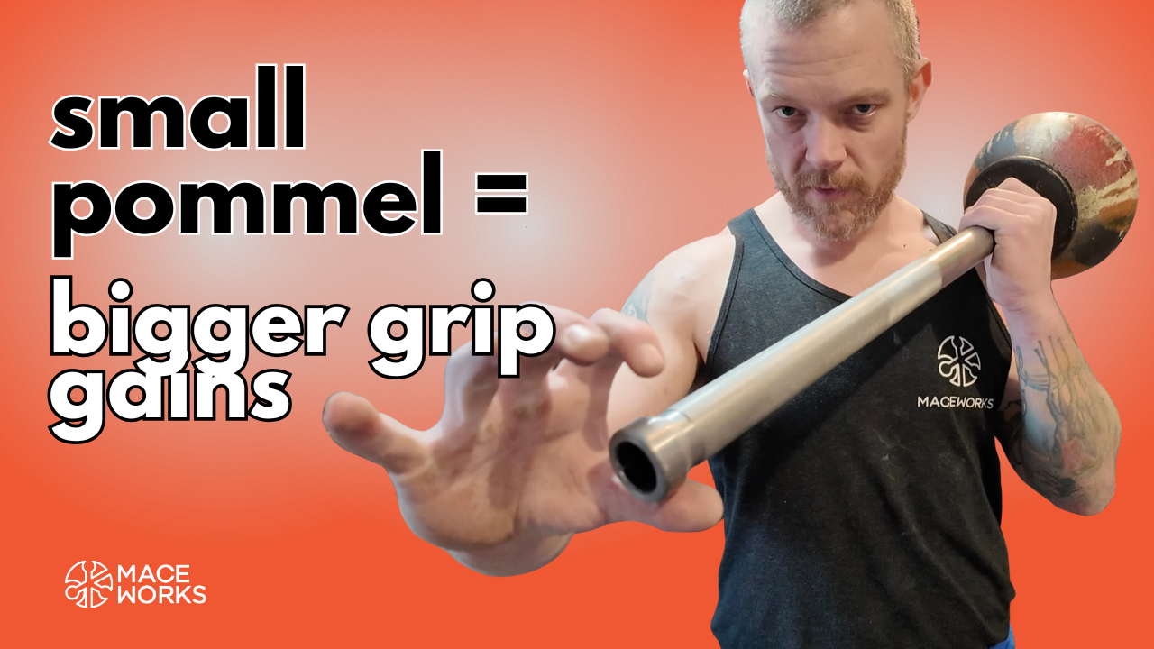 Why Our Steel Mace Pommel Is Low Profile (On Purpose) – CK Maceworks