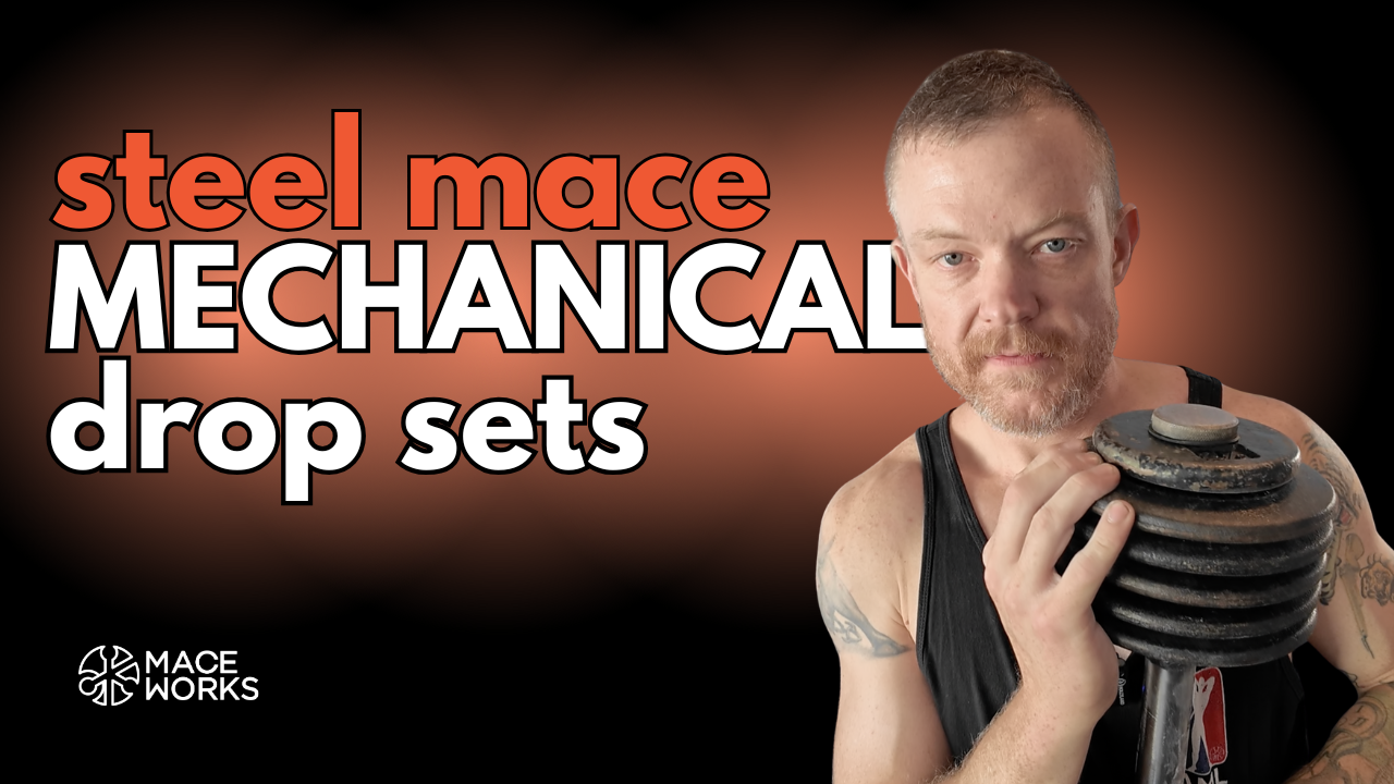 How to Use Mechanical Drop Sets to Build More Volume in Your Mace Trai ...